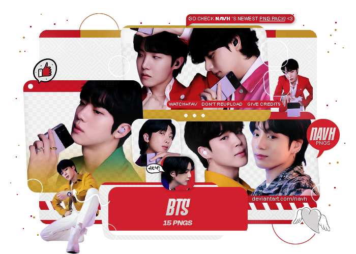 [PNGPACK] BTS - FOR SAMSUNG MOBILE 2022 by navh on DeviantArt