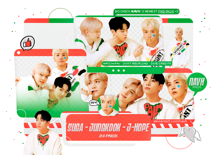 [PNGPACK] BTS - SUGA x JK x J-HOPE SCANS JAPAN MZ by navh on DeviantArt