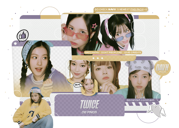 [PNGPACK] TWICE - ONCE 4TH GENERATION CONCEPT TEAS by navh on DeviantArt