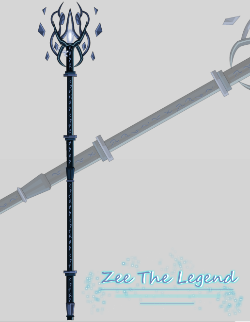 Sapphire Magi Staff by ZeeAQW on DeviantArt
