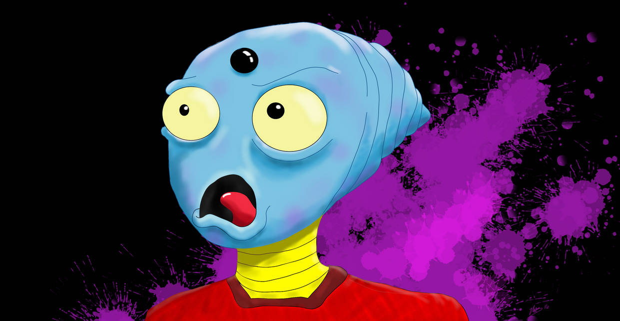 Blue Alien Redshirt by 83Matchez on DeviantArt