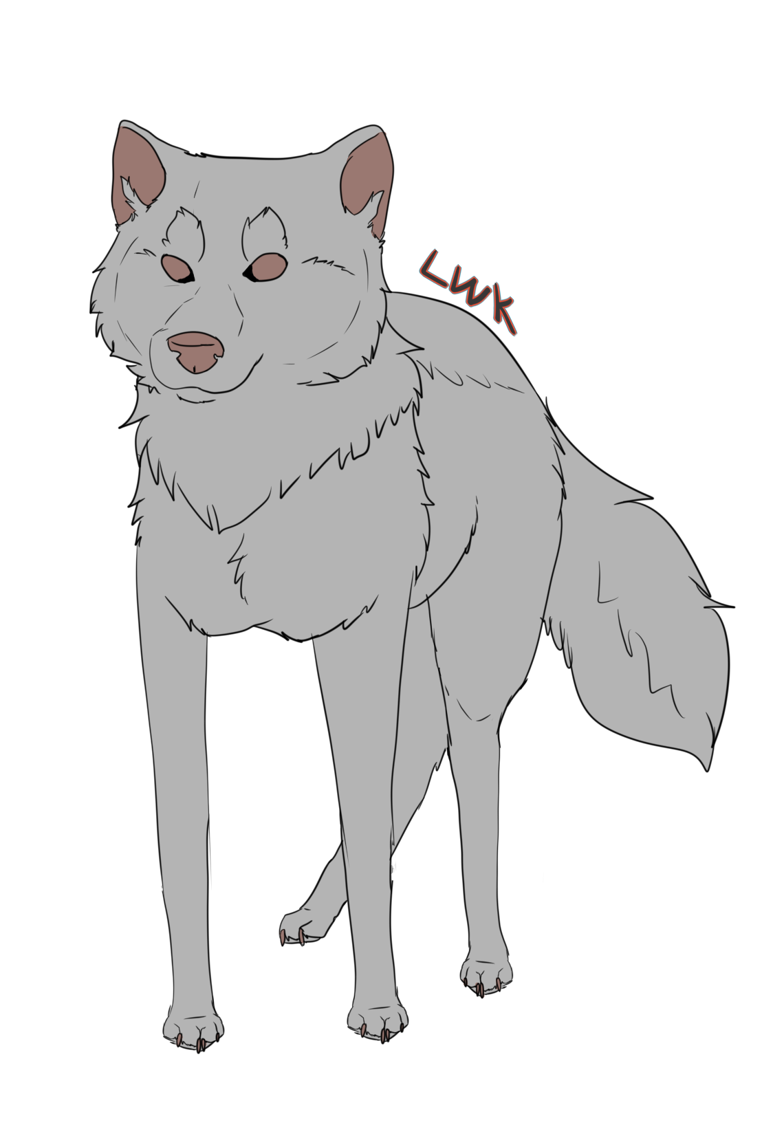 F2U Wolf Base by LonewolfKumniver on DeviantArt