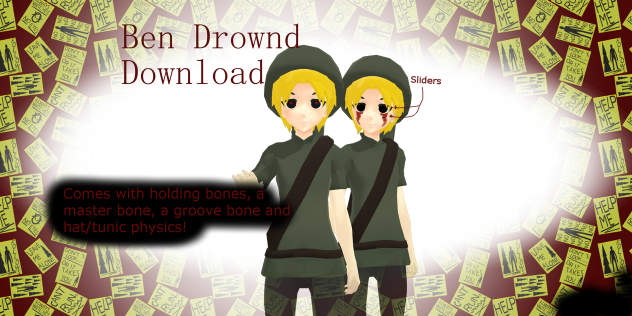 .:MMD:. Ben Drownd Download by Len11999 on DeviantArt