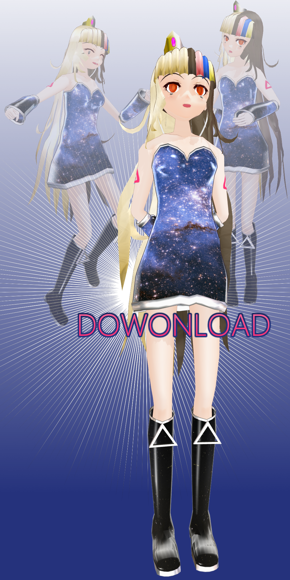 [MMD] C_mell Galaco by Len11999 on DeviantArt