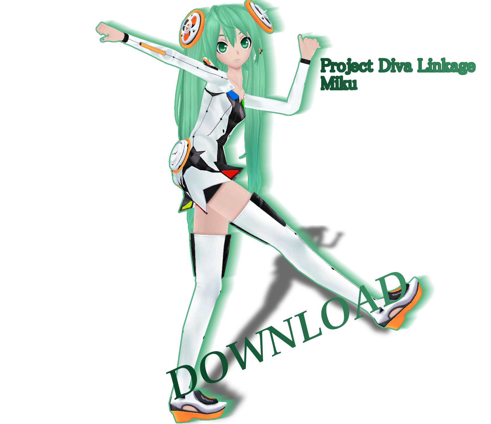 .:MMD:. Project Diva Linkage Miku [DOWNLOAD] by Len11999 on DeviantArt