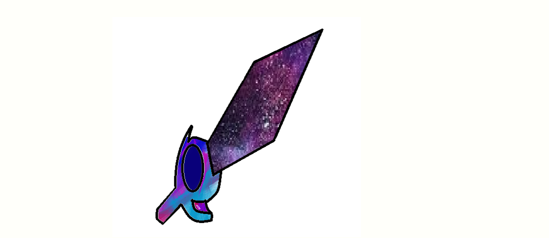 A galaxy sword :D by yummygummybear3 on DeviantArt