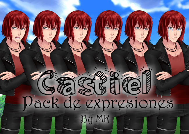 Pack de expresiones Castiel CDM By MK by MizakiKM on DeviantArt