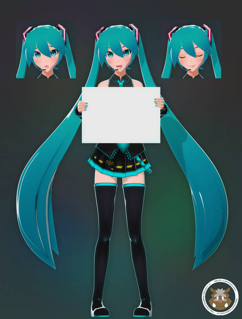 VR Miku Sign Meme by V--R on DeviantArt