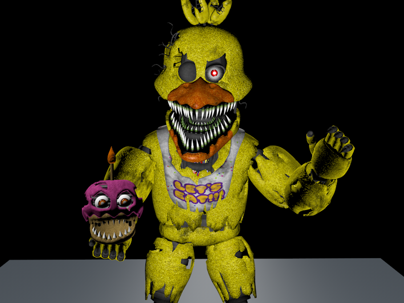 Nightmare Chica by DevonFnaf on DeviantArt