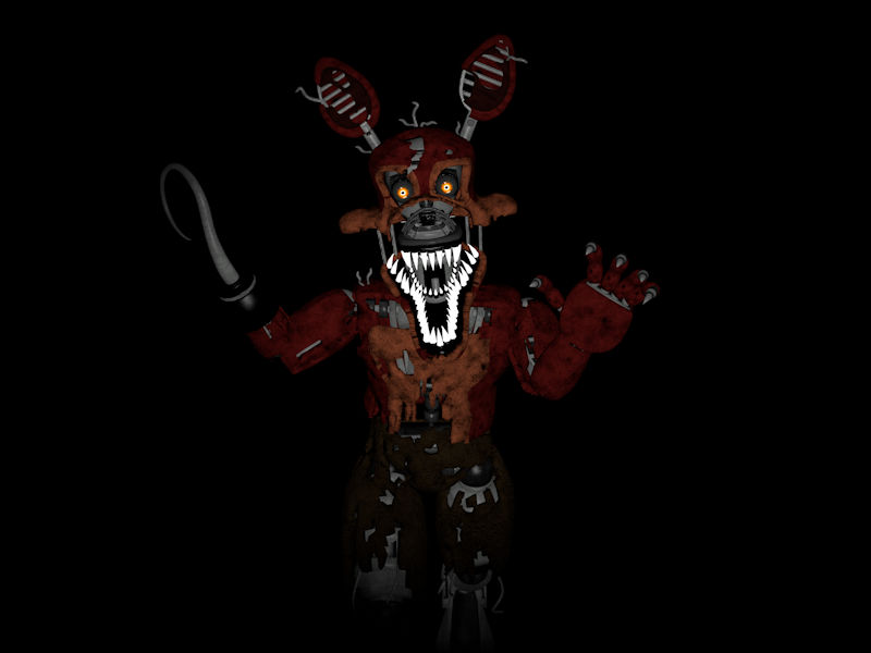 Nightmare Foxy Mistberg by DevonFnaf on DeviantArt