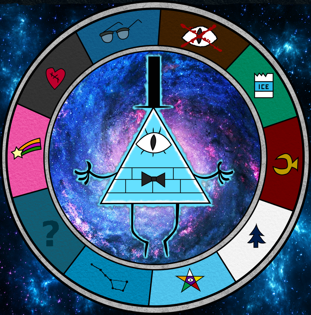 Reverse Falls Zodiac by FeatherWings1638 on DeviantArt