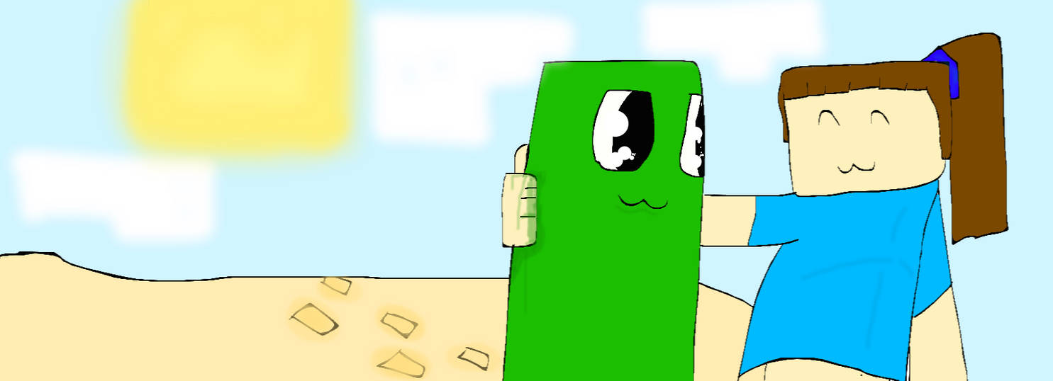 creeper friendship by crazychao on DeviantArt