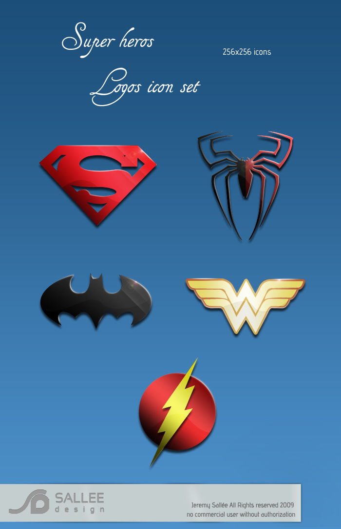 superheros logos by LeMex on DeviantArt