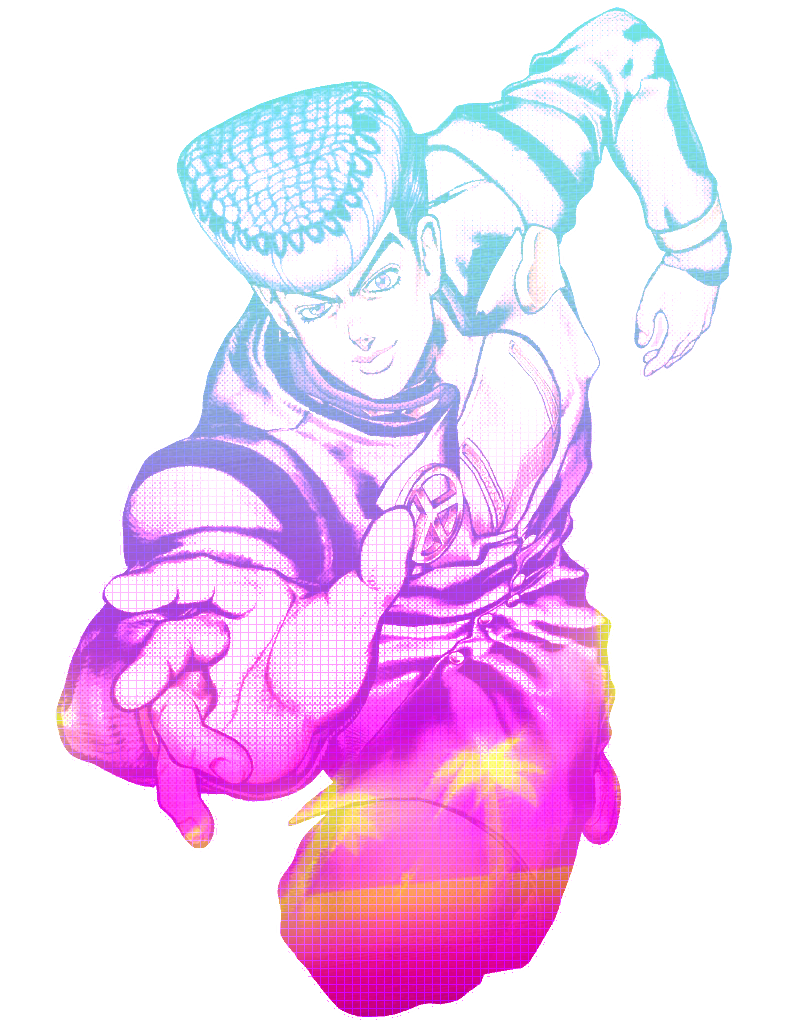 Josuke Higashikata Transparents. by Meowkinzz on DeviantArt