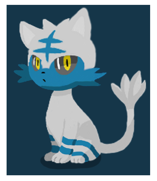 My version of Litten shiny by Nichoco905 on DeviantArt