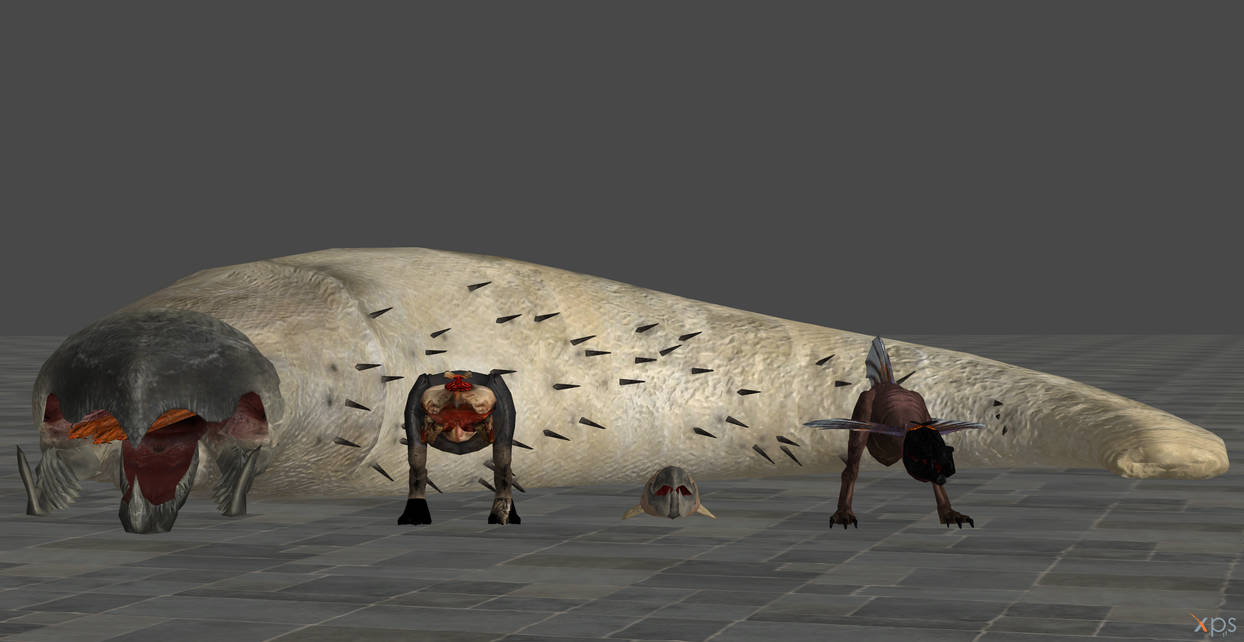 Tremors Pack - XPS Model Pack by Godzillajack2 on DeviantArt
