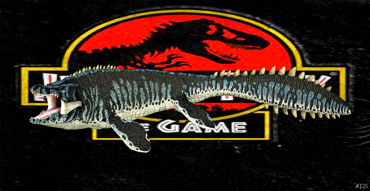 Jurassic Park The Game Mosasaurus Xps Model By Godzillajack2 On Deviantart