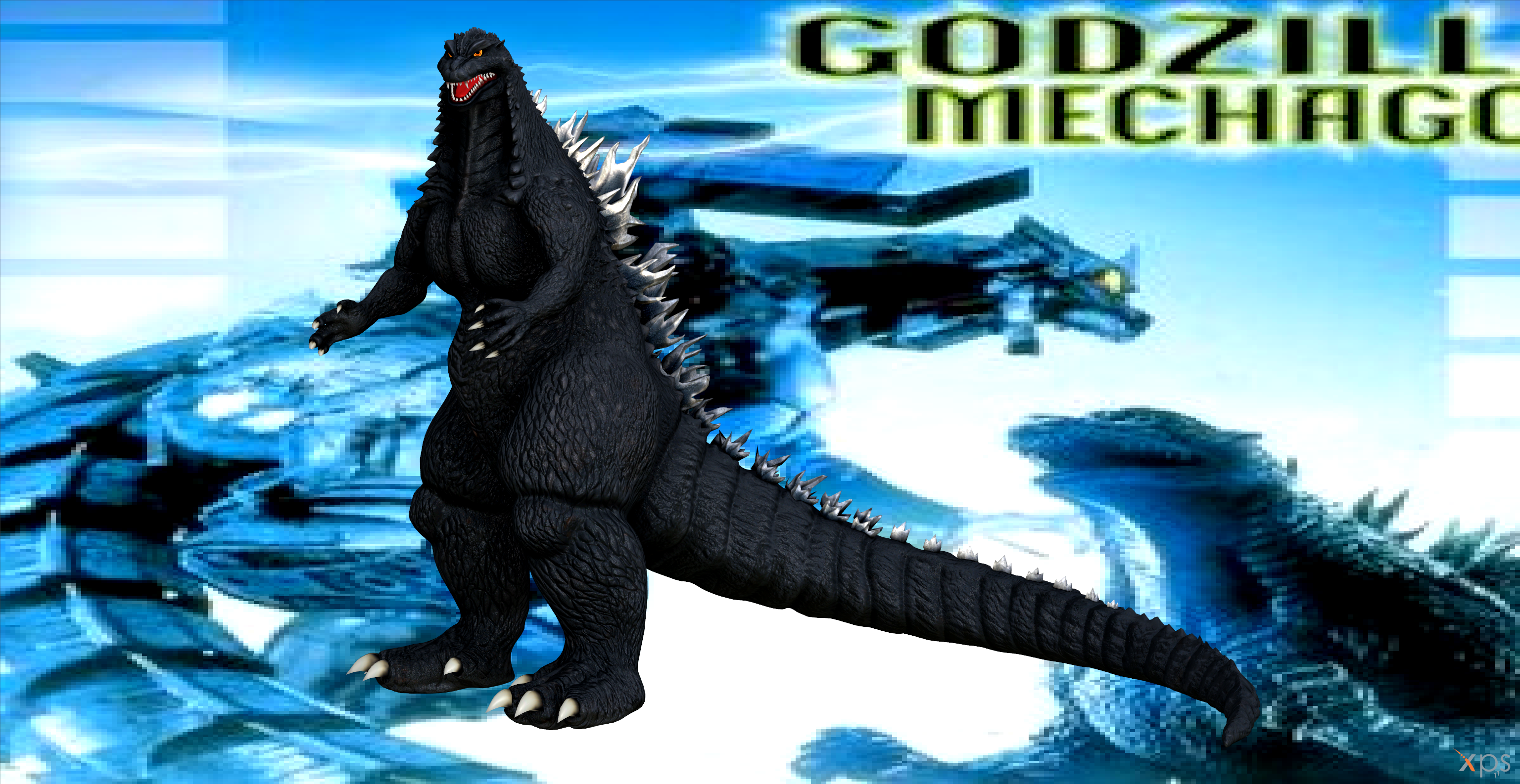 Godzilla 2002 - XPS Model by Godzillajack2 on DeviantArt