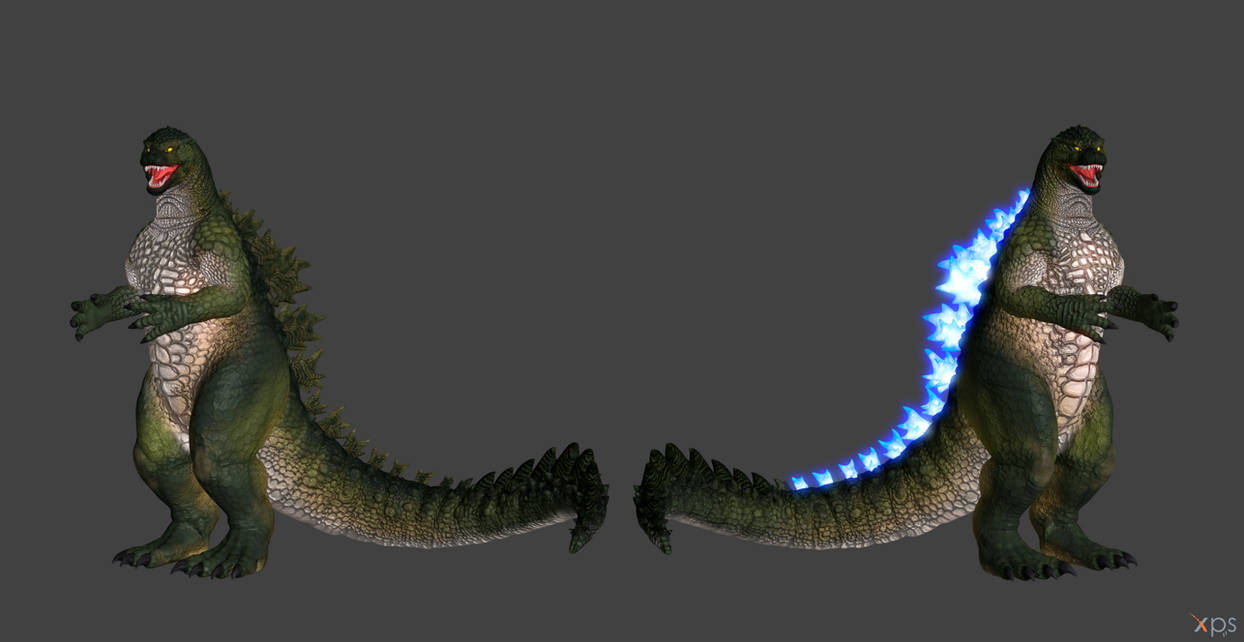 Godzilla 1994 - XPS Model by Godzillajack2 on DeviantArt