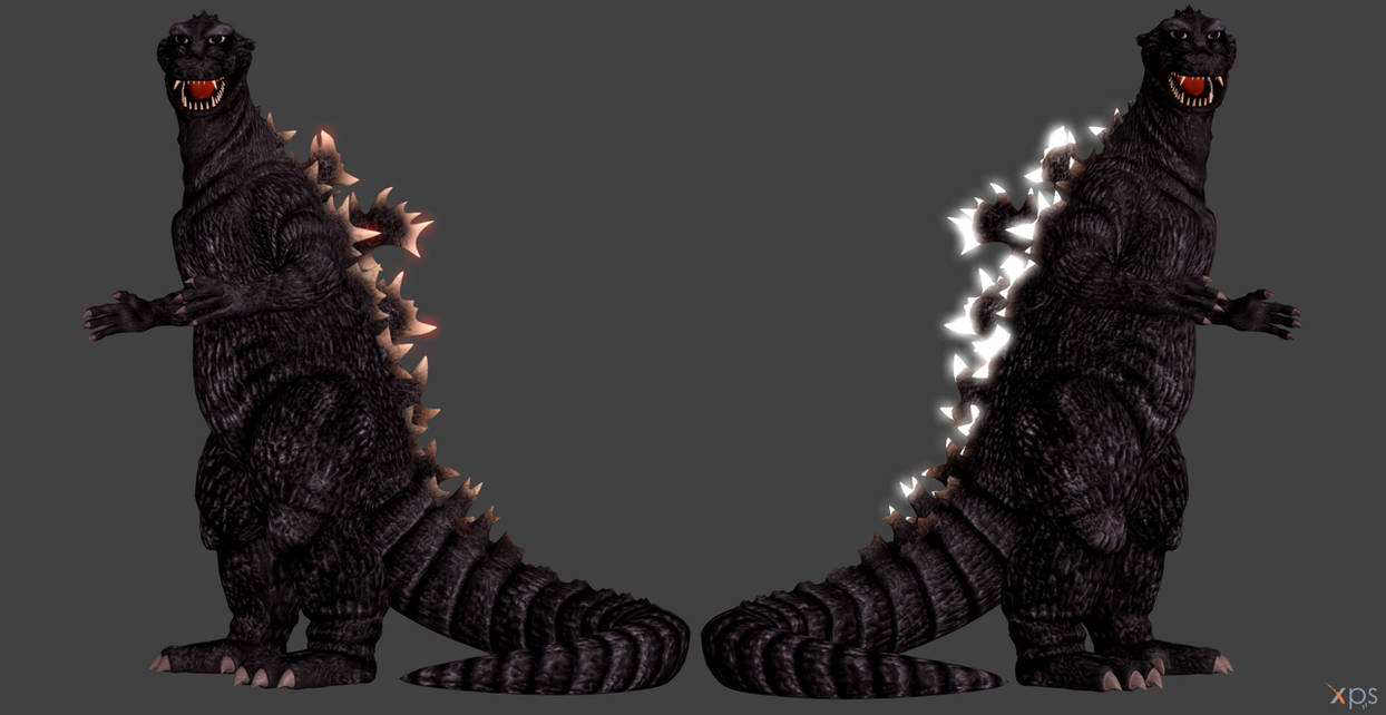 Gojira 1955 - XPS Model by Godzillajack2 on DeviantArt