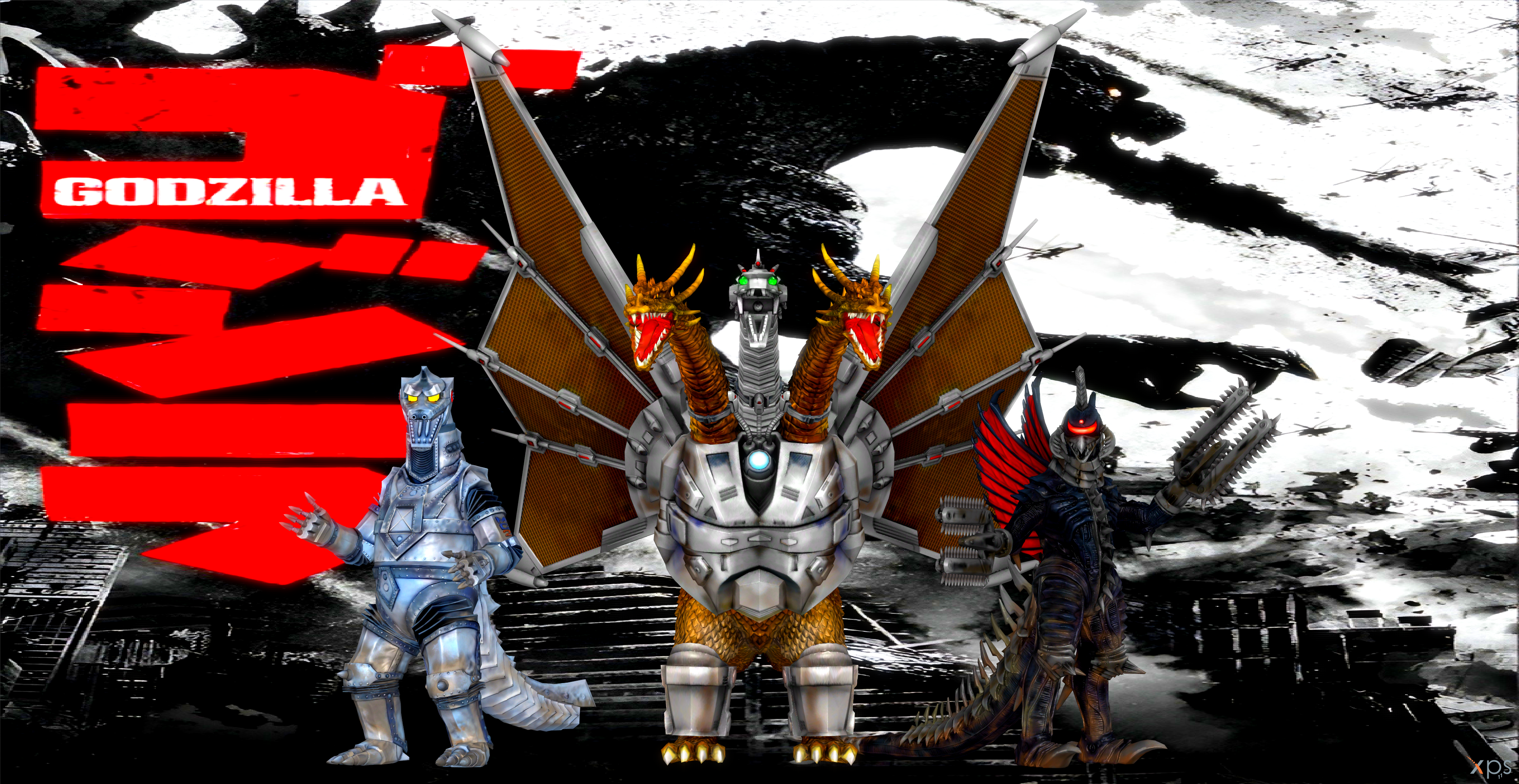 Godzilla The Game (PS4) Pack 4 - XPS Model by Godzillajack2 on DeviantArt