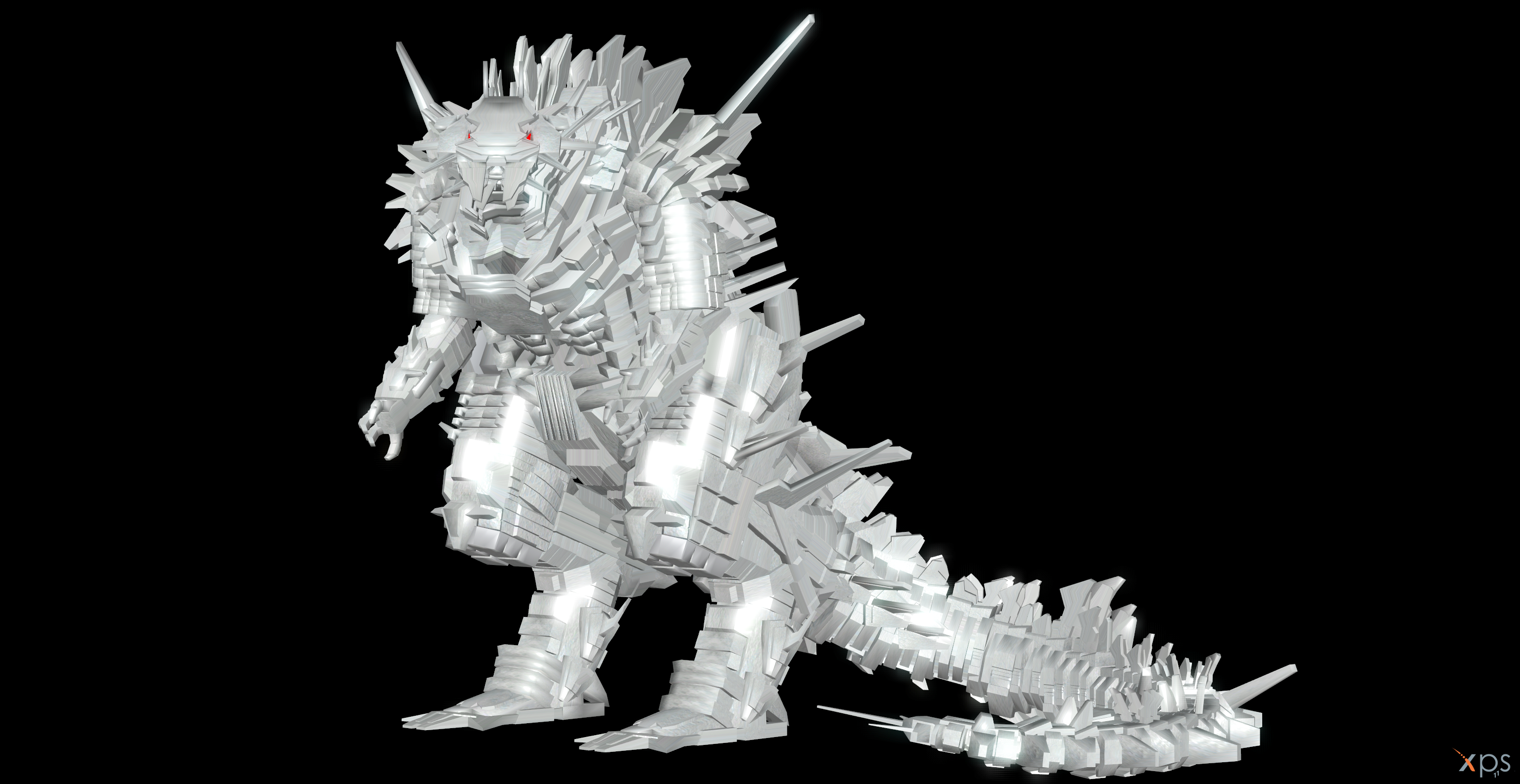 Anime MechaGodzilla - XPS Model by Godzillajack2 on DeviantArt