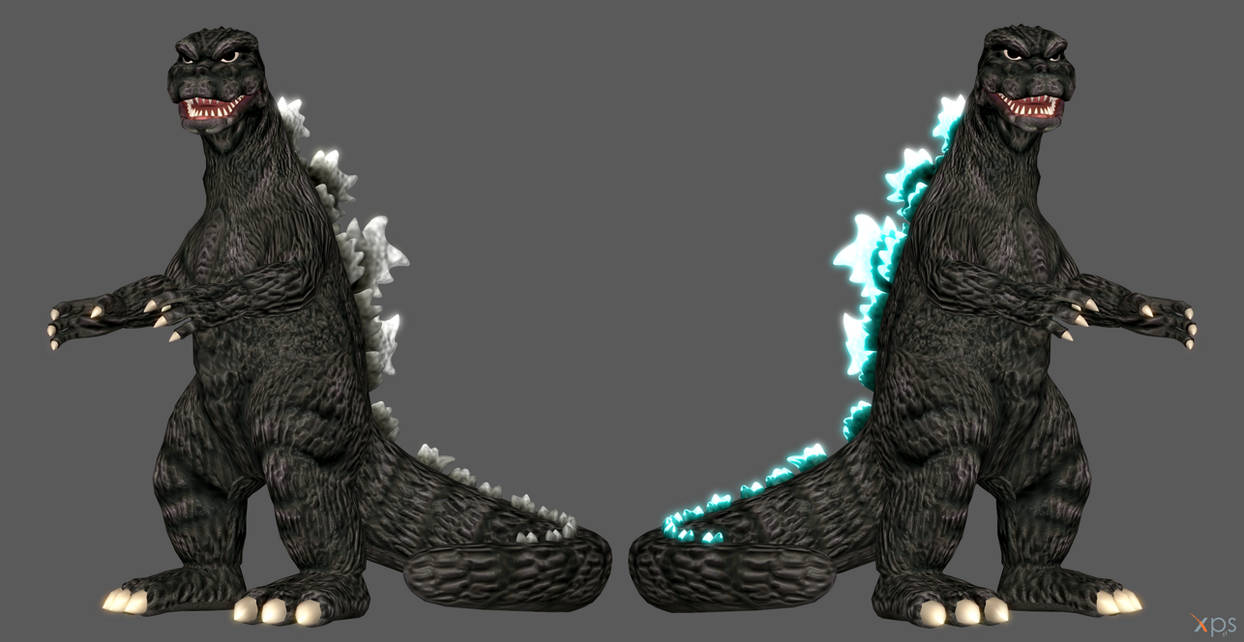 Gojira 1975 - XPS Model by Godzillajack2 on DeviantArt