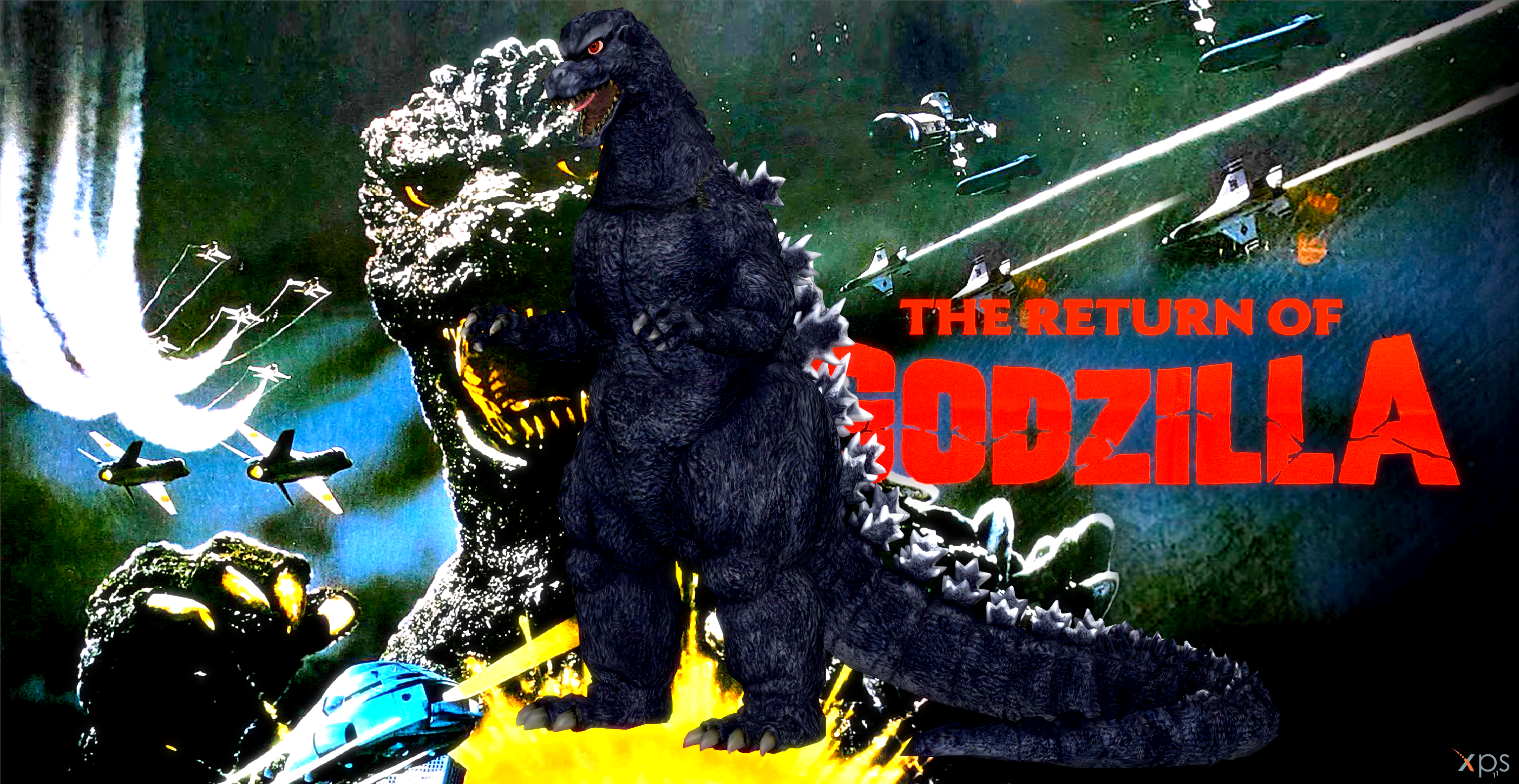 Godzilla 1984 - XPS Model by Godzillajack2 on DeviantArt