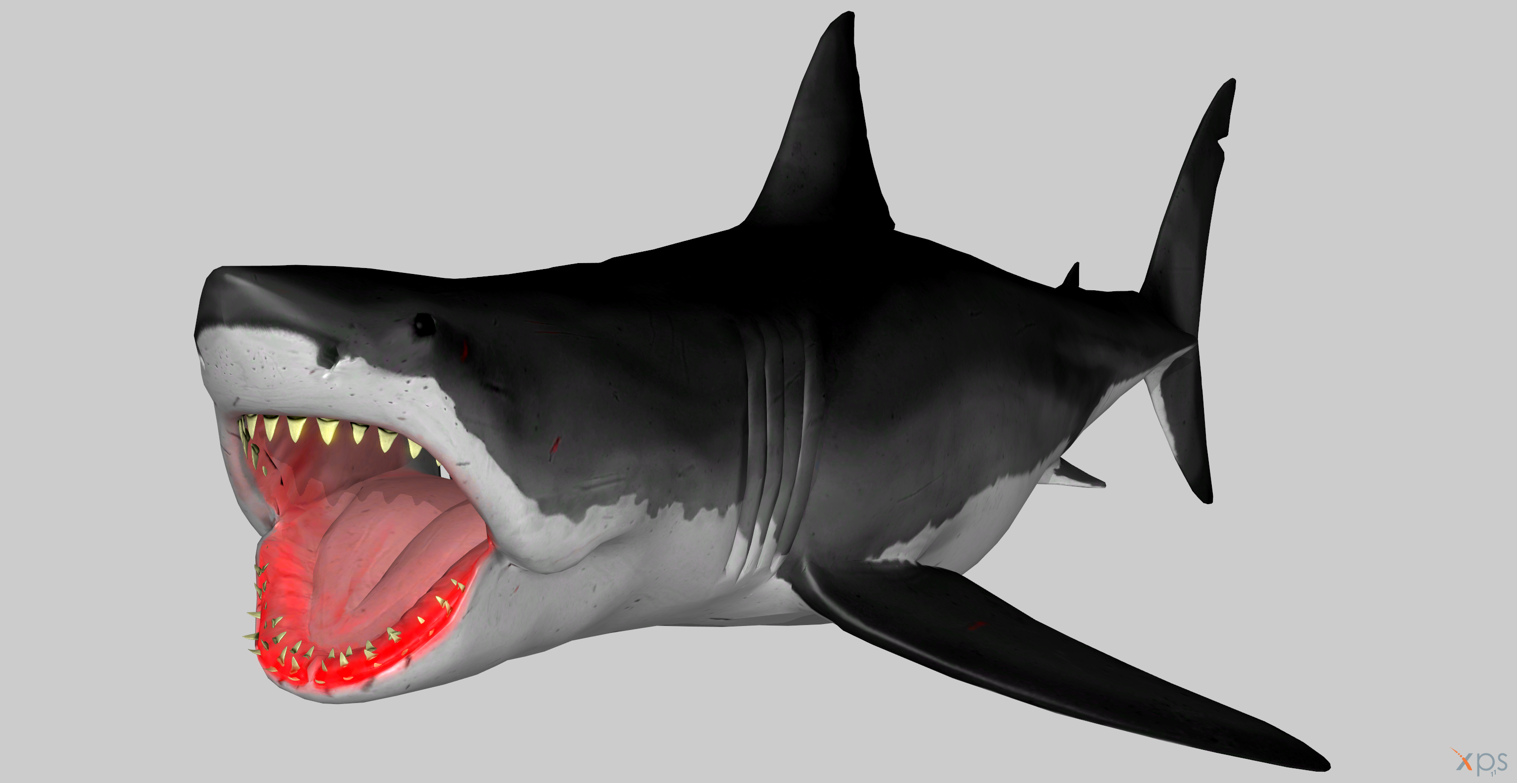 Jaws (Ultimate Bruce) - XPS Model by Godzillajack2 on DeviantArt