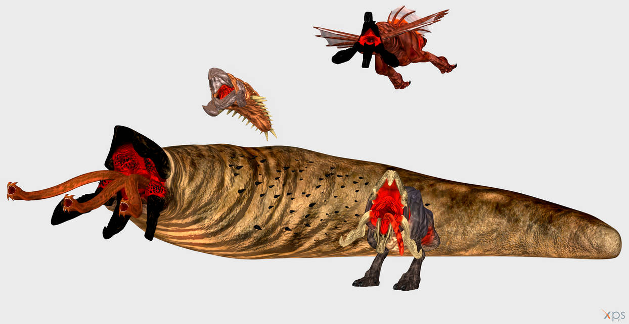 Tremors Nexbot - XPS Model Pack by Godzillajack2 on DeviantArt