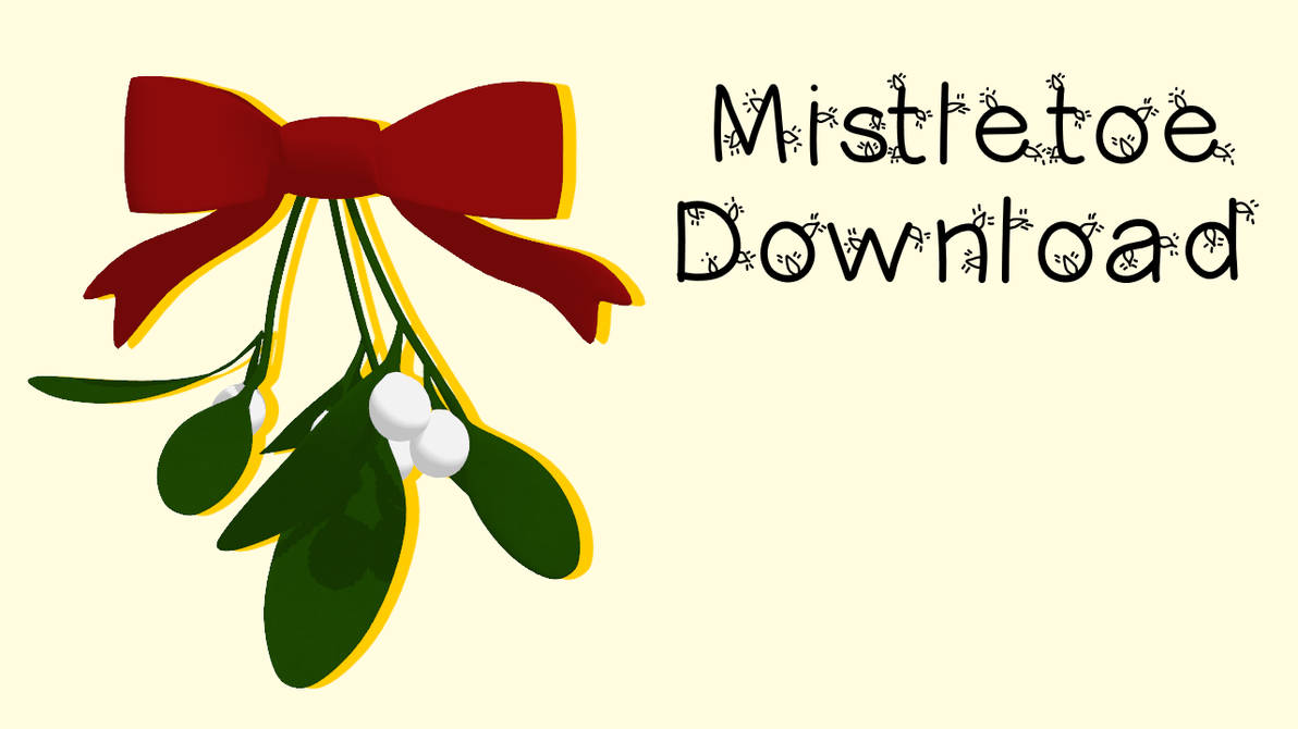 [MMD x New Year] Mistletoe + DL by GasterSansMMD on DeviantArt