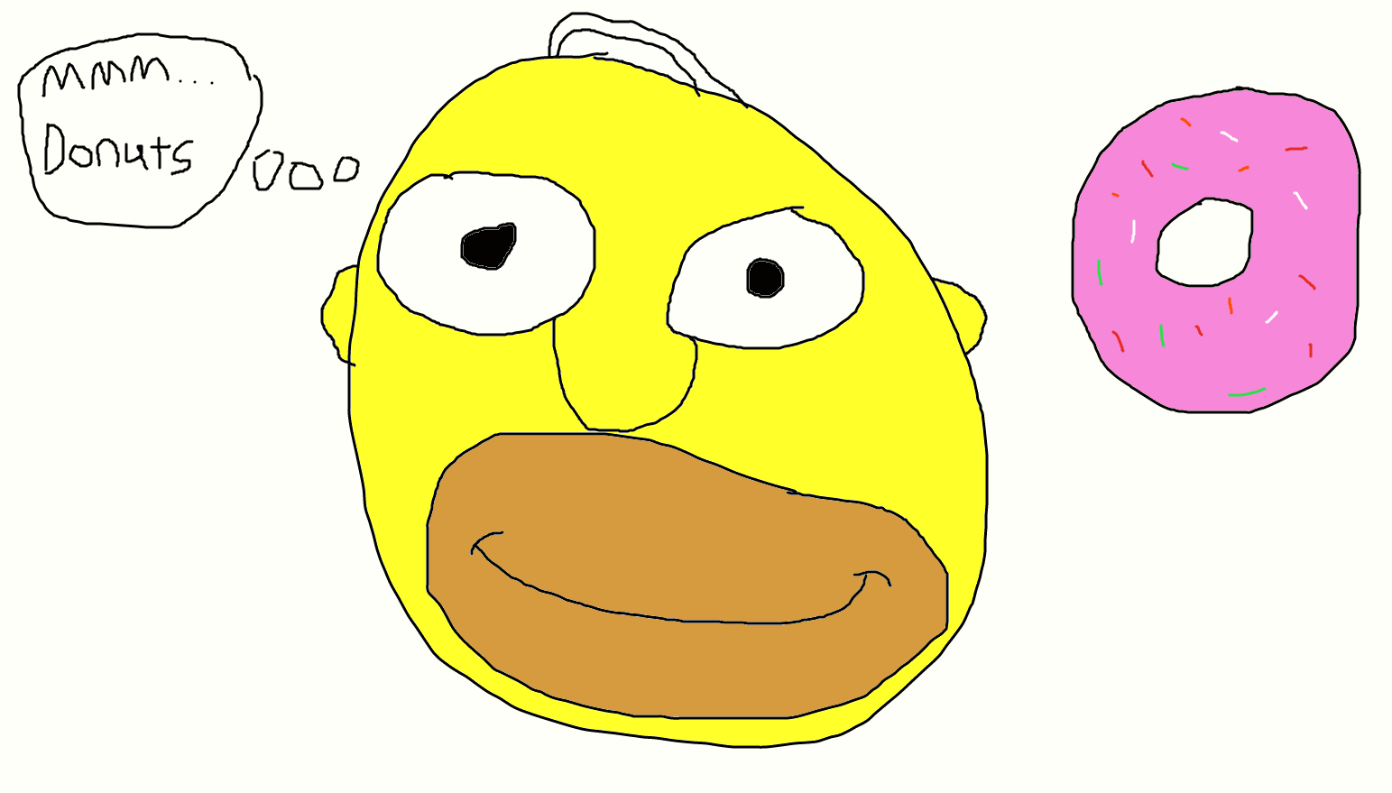 homer hungry! by dj-kylester on DeviantArt