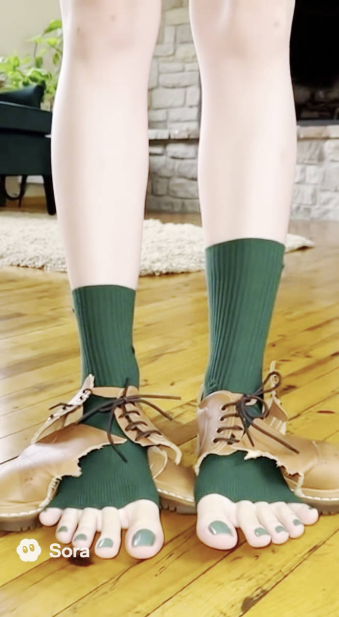Female Leprechaun Foot Growth (Sora) by LeprechaunFemale on DeviantArt