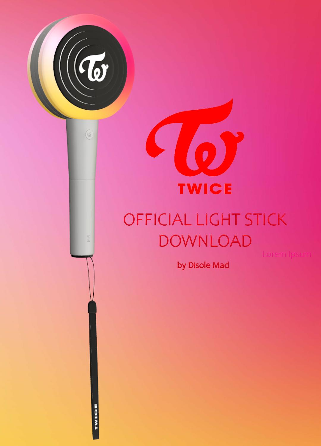 [MMD] TWICE Lightstick (DOWNLOAD) by DisoleMad on DeviantArt