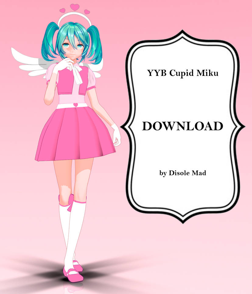 [MMD] YYB Cupid Miku (DOWNLOAD) by DisoleMad on DeviantArt
