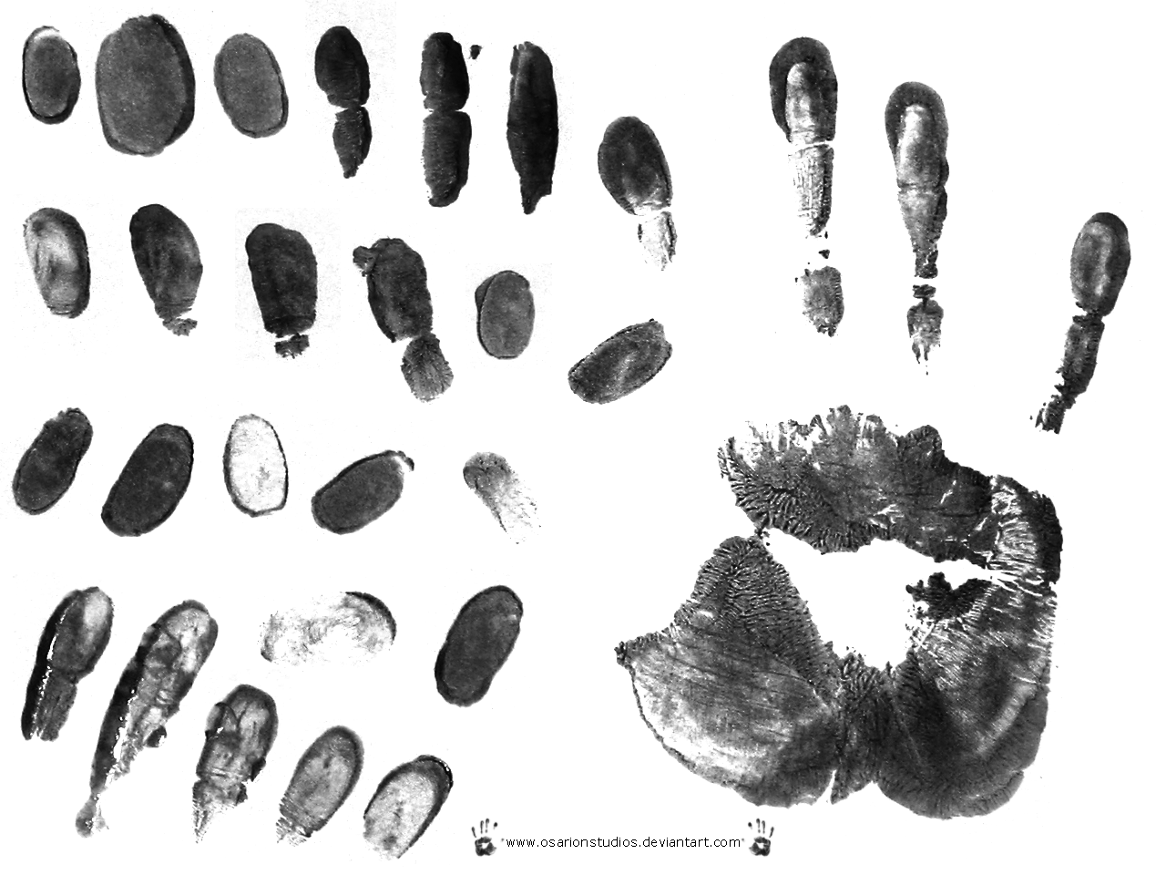 Hand Prints by OsarionStudios on DeviantArt