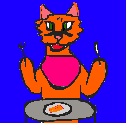 Bacon cat by PUNYART on DeviantArt