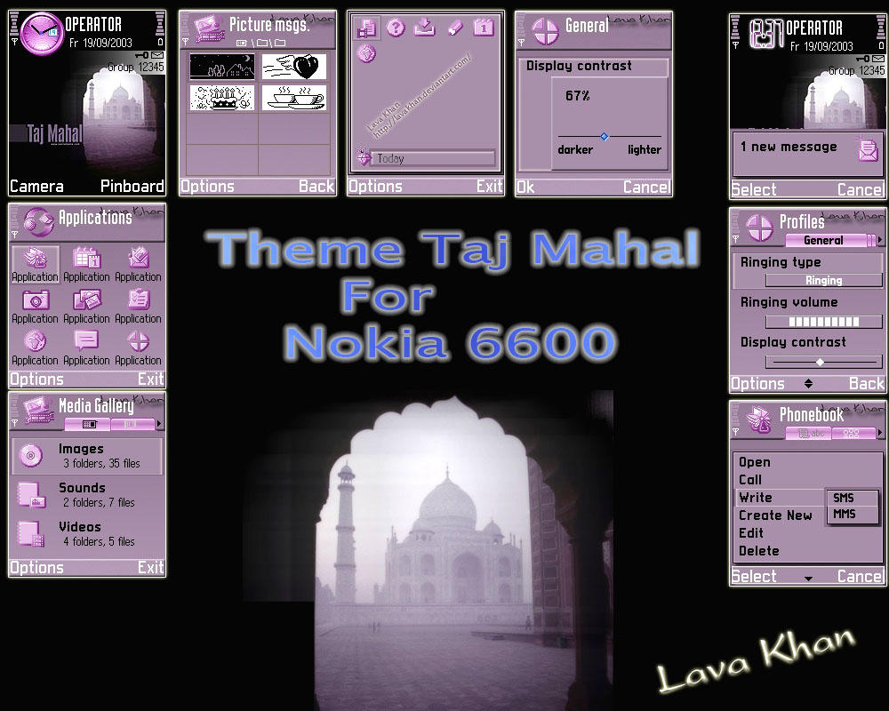 Theme Taj mahal 4 nokia 6600 by lavakhan on DeviantArt