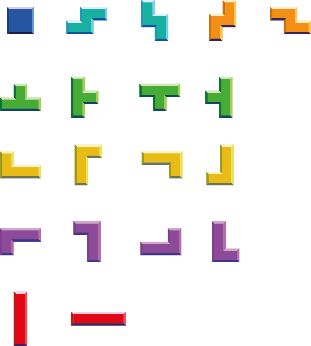 Tetris blocks by PhilippeDePol on DeviantArt