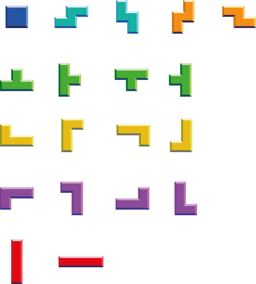 Tetris blocks by PhilippeDePol on DeviantArt