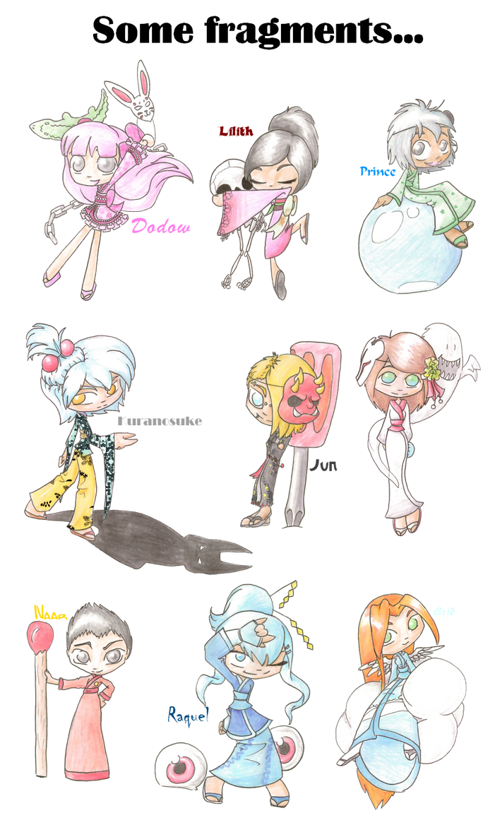 Fragments - Matsuri Chibis by Rena-Circa on DeviantArt