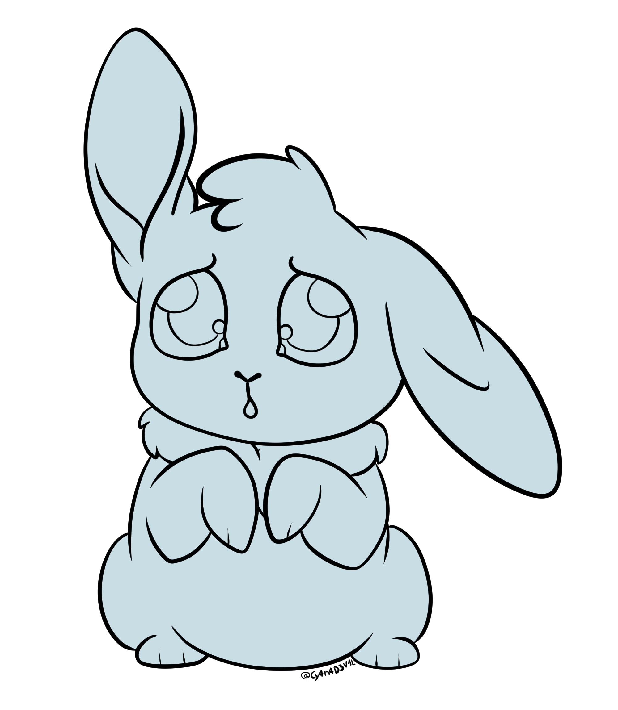 Cute bunny base - Open by MonsterAmBullies on DeviantArt