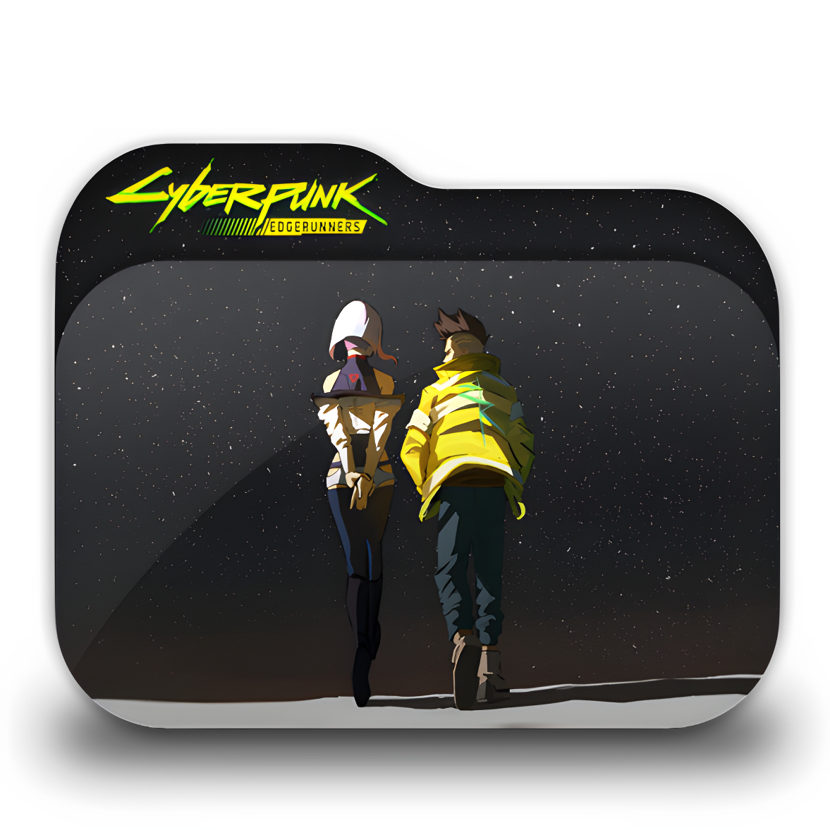 Cyberpunk Edgerunners Folder Icon by MJI13 on DeviantArt