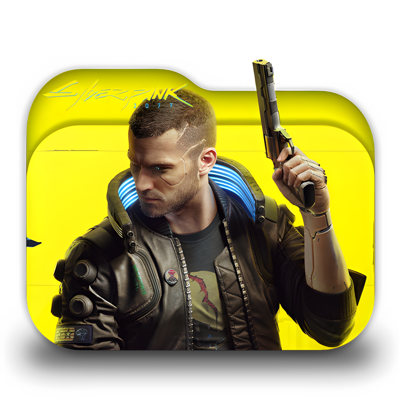 Cyberpunk 2077 Folder Icon by MJI13 on DeviantArt