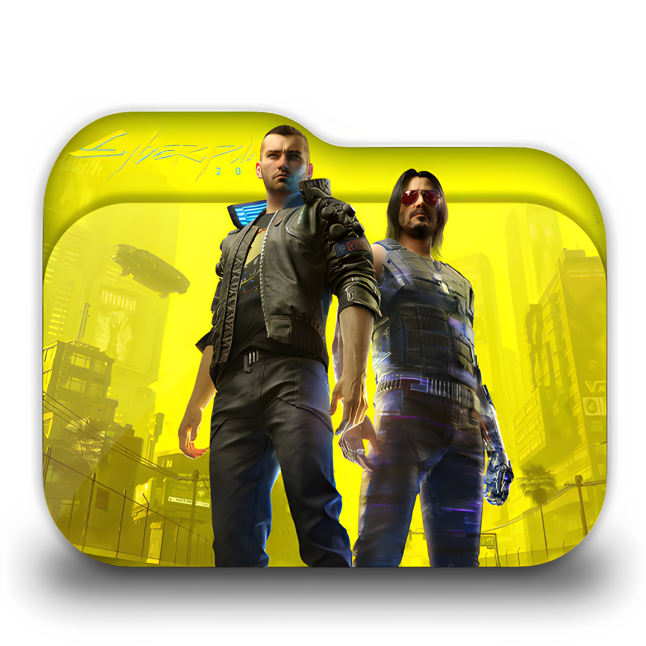 Cyberpunk 2077 Folder Icon by MJI13 on DeviantArt