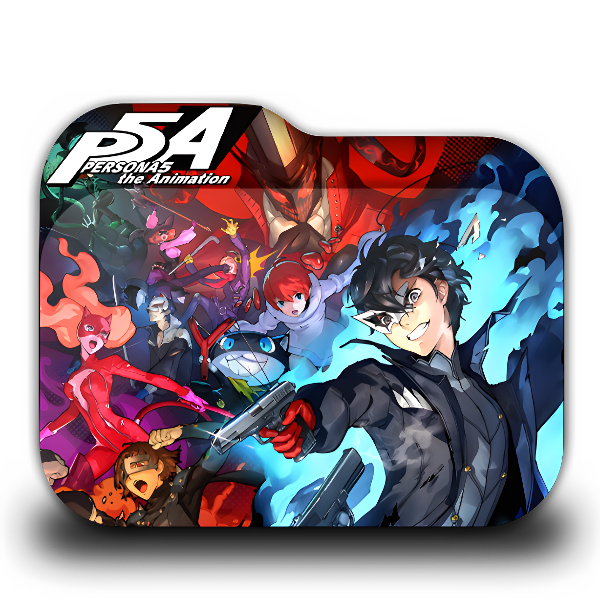 Persona 5 the Animation Folder Icon by MJI13 on DeviantArt