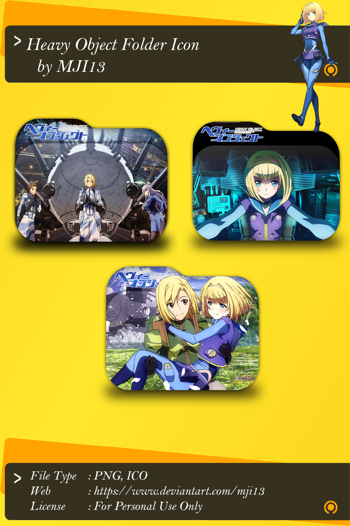 Heavy Object Folder Icon Pack by MJI13 on DeviantArt