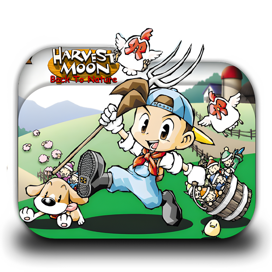 Harvest Moon Back to Nature Folder Icon by MJI13 on DeviantArt