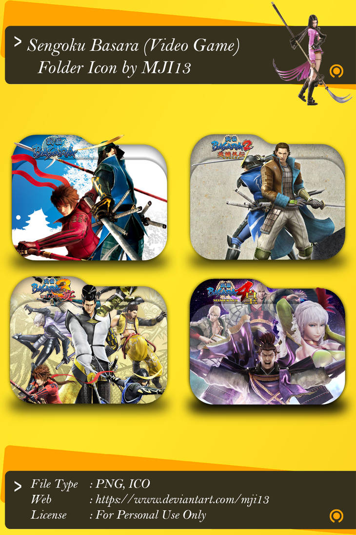 Sengoku Basara (Video Game) Folder Icon Pack by MJI13 on DeviantArt