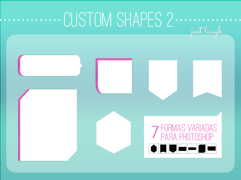 Custom Shapes Pack 2 by JustLaugh143 on DeviantArt